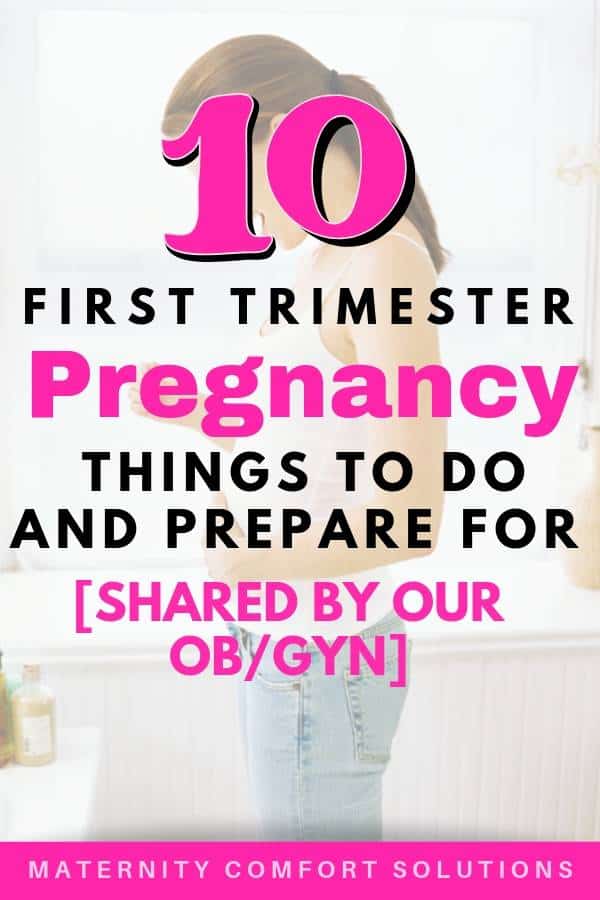 10 First Trimester Pregnancy Tips You'll Be Glad You Know