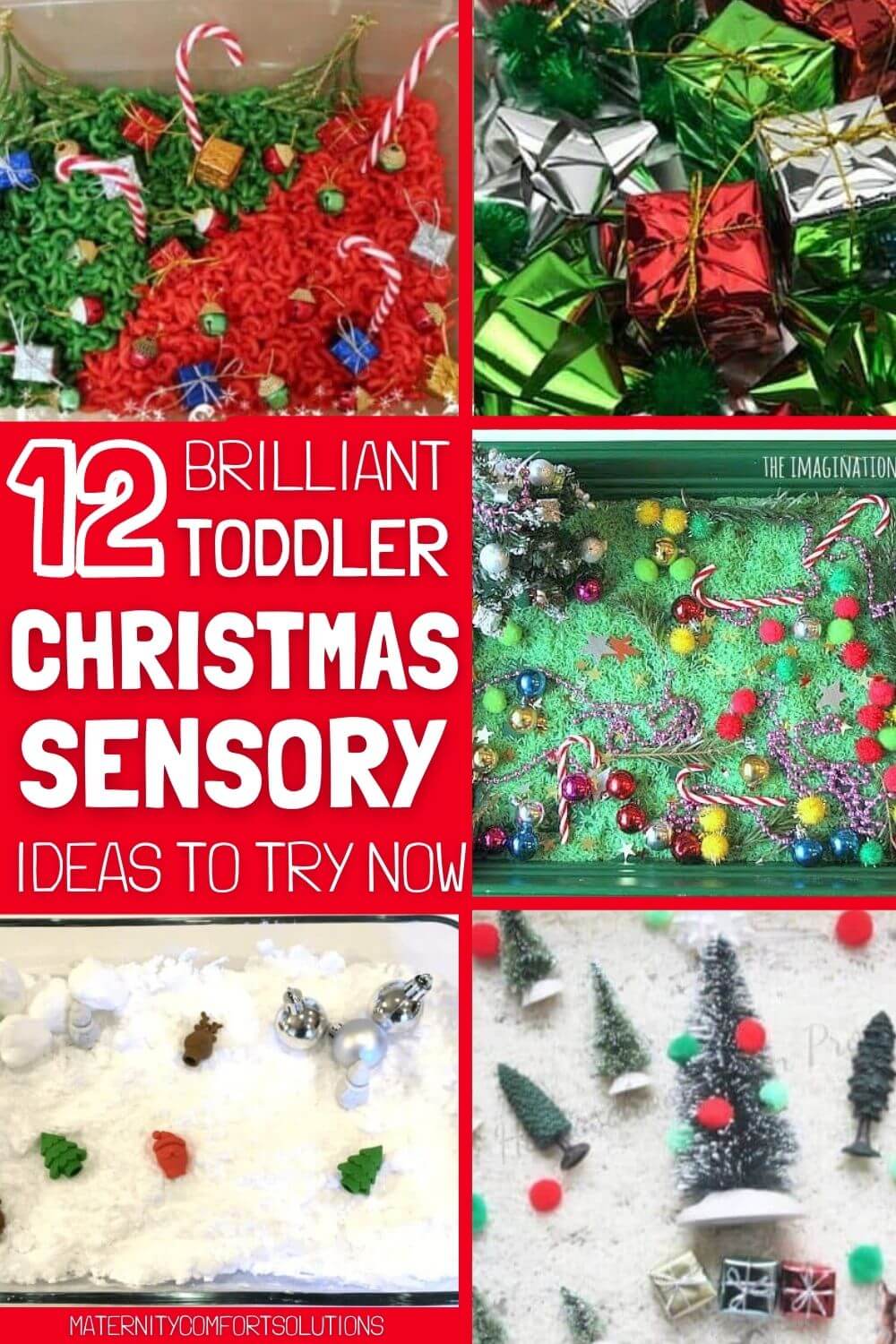 12 Awesome Christmas Sensory Bins For Toddlers