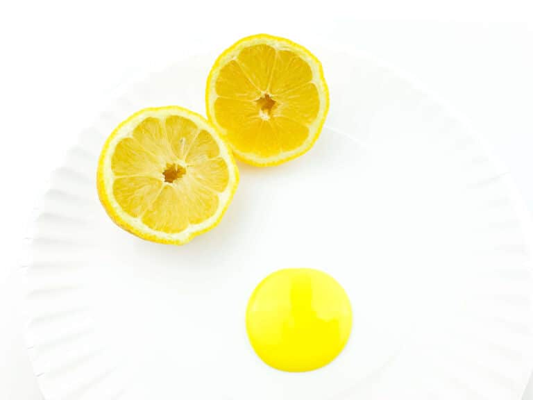 Summer Lemon Printing For Toddlers [5 Simple Steps]