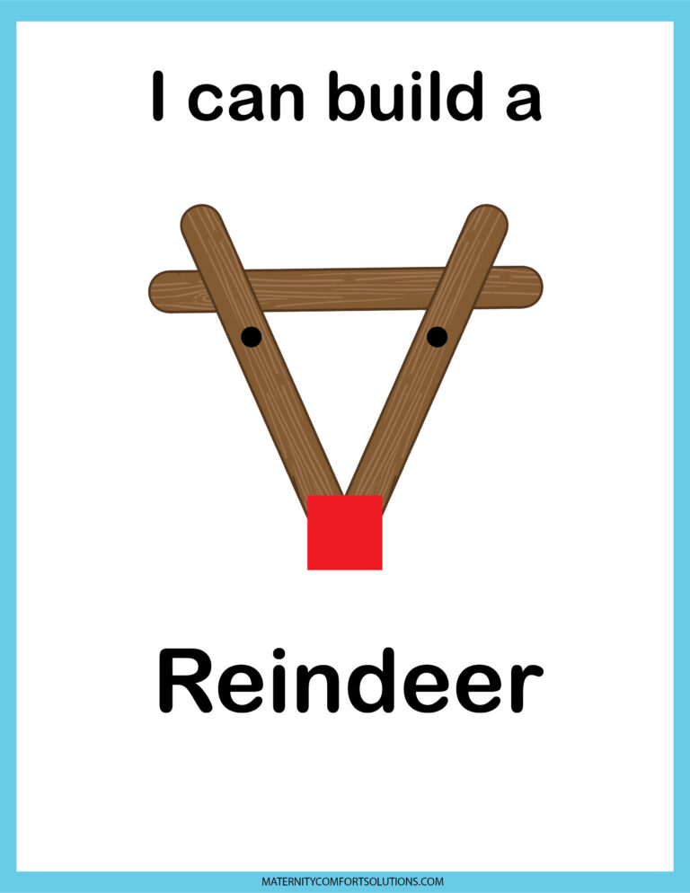 7 Christmas Popsicle Stick Shape Mats For Toddlers [2021]