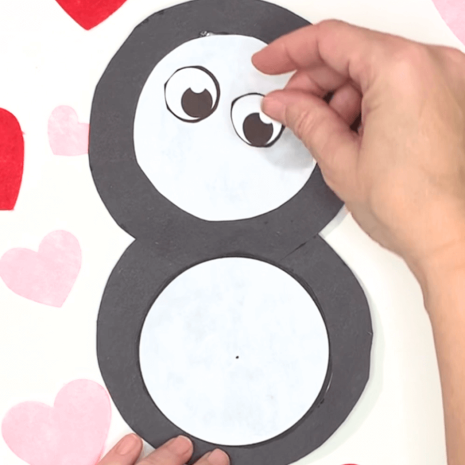 Adorable Valentine's Day Penguin Craft For Kids » Maternity Comfort ...