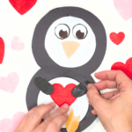Adorable Valentine's Day Penguin Craft For Kids » Maternity Comfort ...