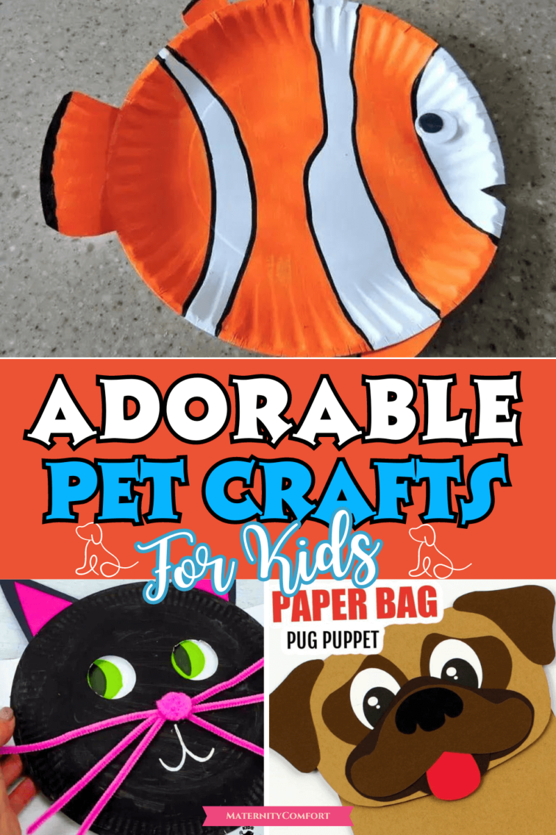 10 Adorable Pet Crafts For Kids