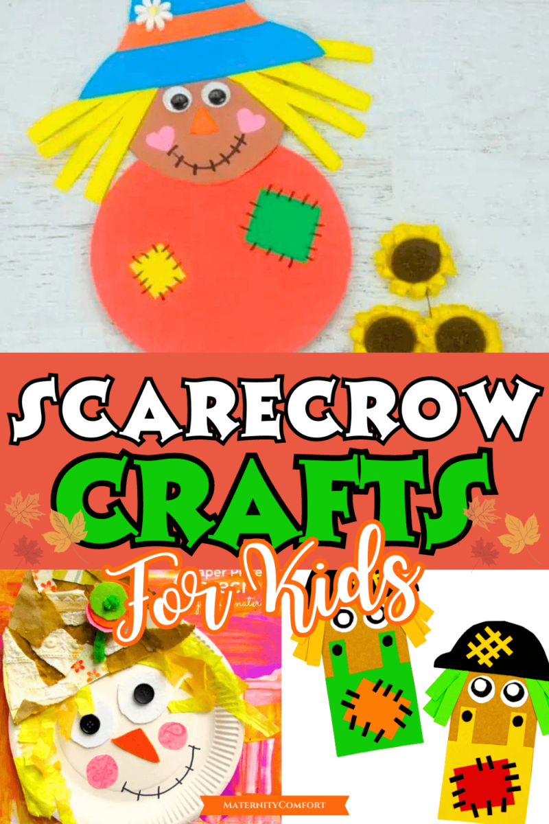 10+ Fall Scarecrow Crafts For Kids » Maternity Comfort Solutions