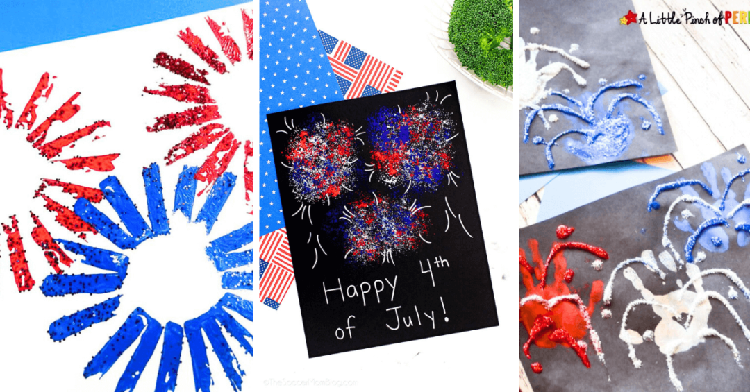 17+ Patriotic Firework Crafts For Kids » Maternity Comfort Solutions