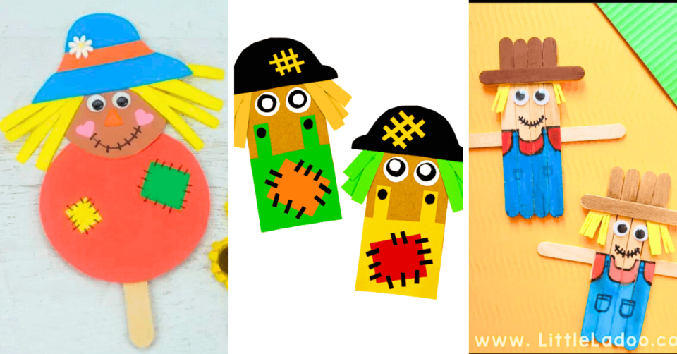 10+ Fall Scarecrow Crafts For Kids » Maternity Comfort Solutions